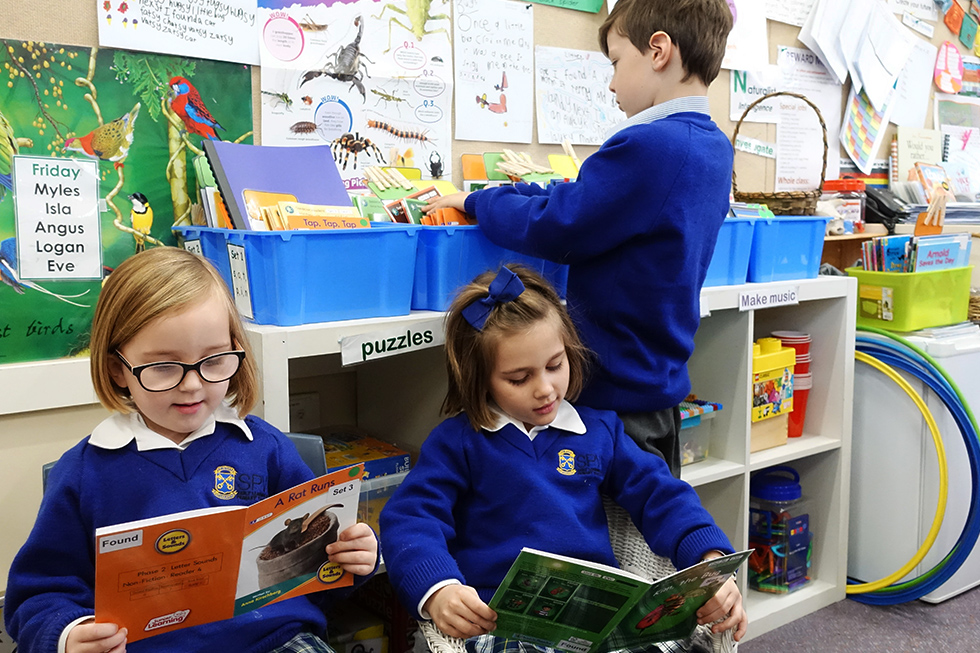 Literacy is a top priority - St Peter's Woodlands