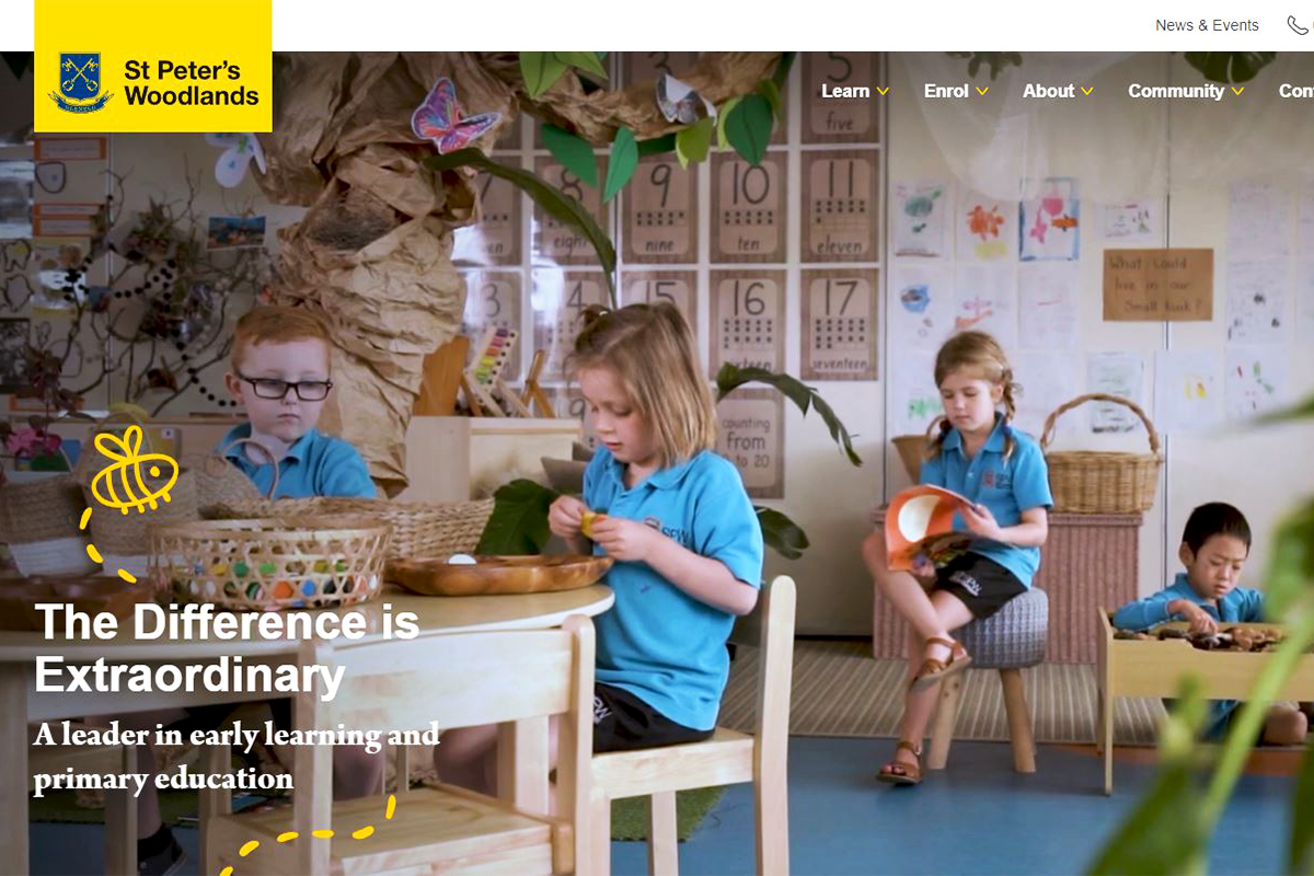 New Website Launch - St Peter's Woodlands