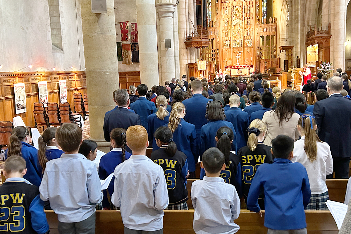 Combined Anglican Schools Service - St Peter's Woodlands