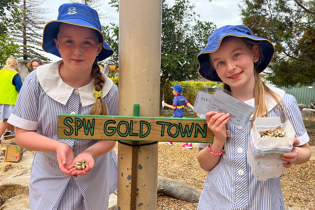 Searching for gold with STEM - St Peter's Woodlands